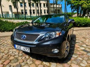 Pelēks Lexus RX 450h 2009 Utena, ar dzinēja tilpumu 3.50 L un nobraukumu 35 tūkst. km par 8350 €, foto 6 vietnē AUTOMOTO.COM.LV