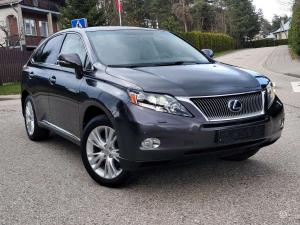 Pelēks Lexus RX 450h 2009 Anykščiai, ar dzinēja tilpumu 3.50 L un nobraukumu 300 tūkst. km par 8999 €, foto  vietnē AUTOMOTO.COM.LV