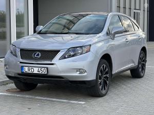 Pelēks Lexus RX 450h 2009 Viļņa, ar dzinēja tilpumu 3.50 L un nobraukumu 332 tūkst. km par 7950 €, foto  vietnē AUTOMOTO.COM.LV