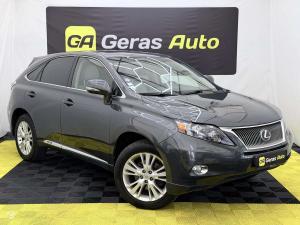 Pelēks Lexus RX 450h 2009 Viļņa, ar dzinēja tilpumu 3.46 L un nobraukumu 219 tūkst. km par 10999 €, foto 4 vietnē AUTOMOTO.COM.LV