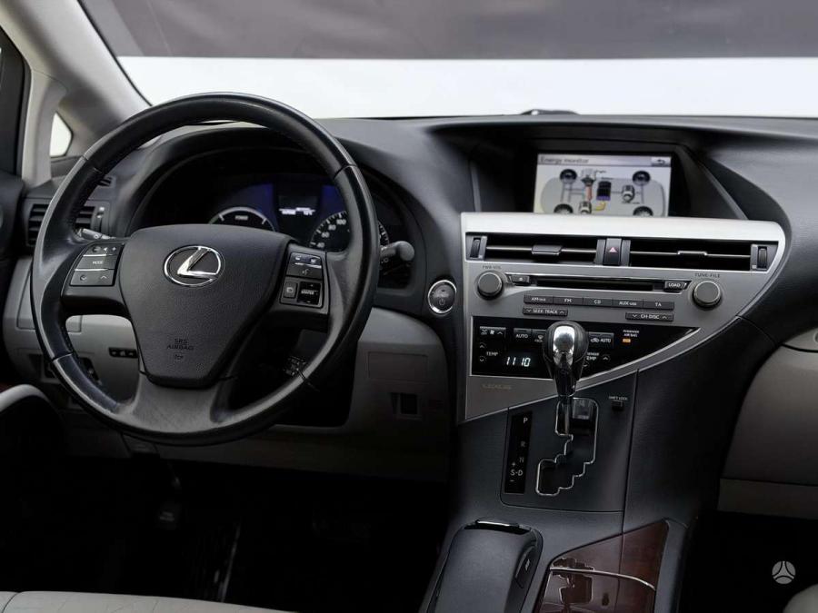 Pelēks Lexus RX 450h 2009 Viļņa, ar dzinēja tilpumu 3.46 L un nobraukumu 219 tūkst. km par 10999 €, foto 19 vietnē AUTOMOTO.COM.LV