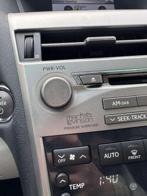Pelēks Lexus RX 450h 2009 Alīta, ar dzinēja tilpumu 3.50 L un nobraukumu 230 tūkst. km par 11950 €, foto 23 vietnē AUTOMOTO.COM.LV