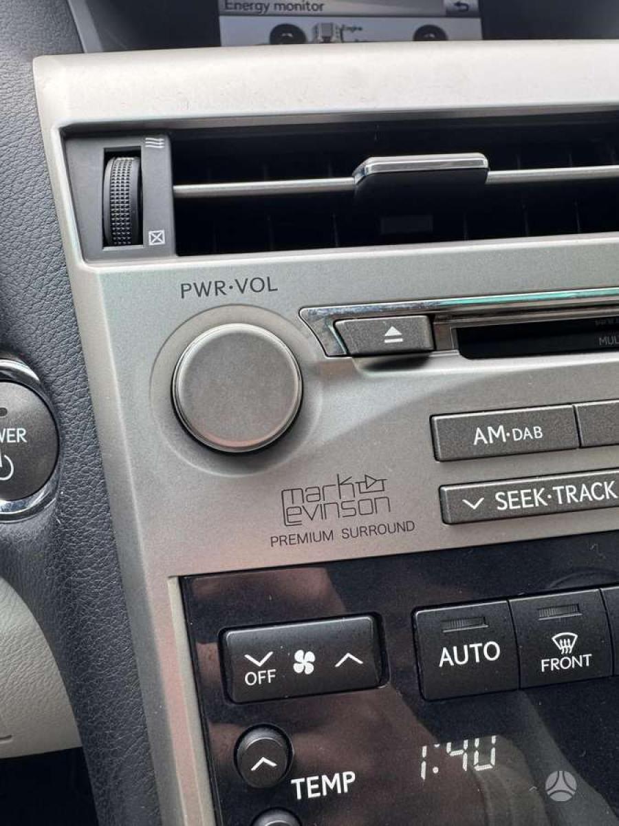 Pelēks Lexus RX 450h 2009 Alīta, ar dzinēja tilpumu 3.50 L un nobraukumu 230 tūkst. km par 11950 €, foto 23 vietnē AUTOMOTO.COM.LV