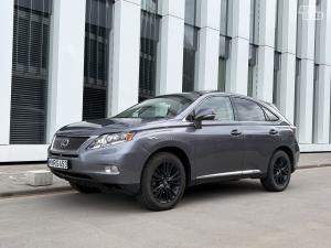 Grey Lexus RX 450h 2010 in Vilnius, with an engine capacity of 3.50 L and mileage of 215 thousand km for 13500 €, photo 4 on AUTOMOTO.COM.LV