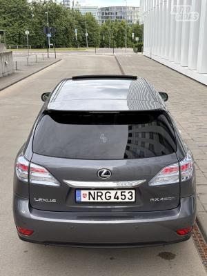 Grey Lexus RX 450h 2010 in Vilnius, with an engine capacity of 3.50 L and mileage of 215 thousand km for 13500 €, photo 7 on AUTOMOTO.COM.LV