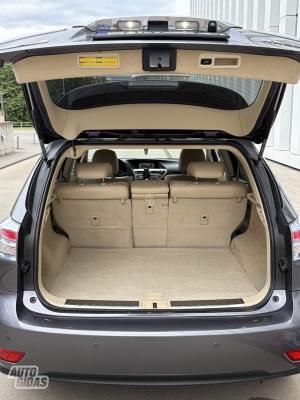 Grey Lexus RX 450h 2010 in Vilnius, with an engine capacity of 3.50 L and mileage of 215 thousand km for 13500 €, photo 11 on AUTOMOTO.COM.LV