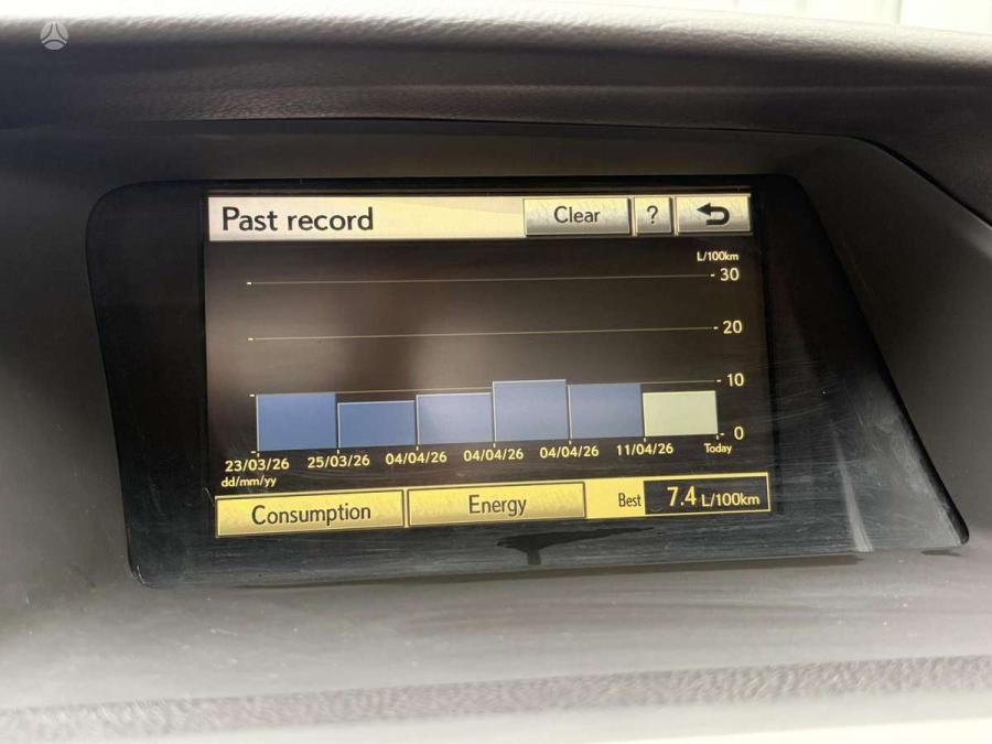Pelēks Lexus RX 450h 2010 Viļņa, ar dzinēja tilpumu 3.50 L un nobraukumu 215 tūkst. km par 12499 €, foto 21 vietnē AUTOMOTO.COM.LV