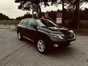 Grey Lexus RX 450h 2010 in Panevezys, with an engine capacity of 3.46 L and mileage of 366 thousand km for 8200 €, photo 1 on AUTOMOTO.COM.LV