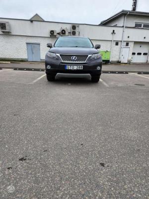Grey Lexus RX 450h 2010 in Vilnius, with an engine capacity of 3.46 L and mileage of 191 thousand km for 10500 €, photo 6 on AUTOMOTO.COM.LV