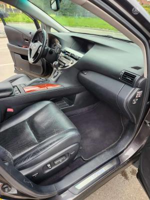 Grey Lexus RX 450h 2010 in Vilnius, with an engine capacity of 3.46 L and mileage of 191 thousand km for 10500 €, photo 10 on AUTOMOTO.COM.LV