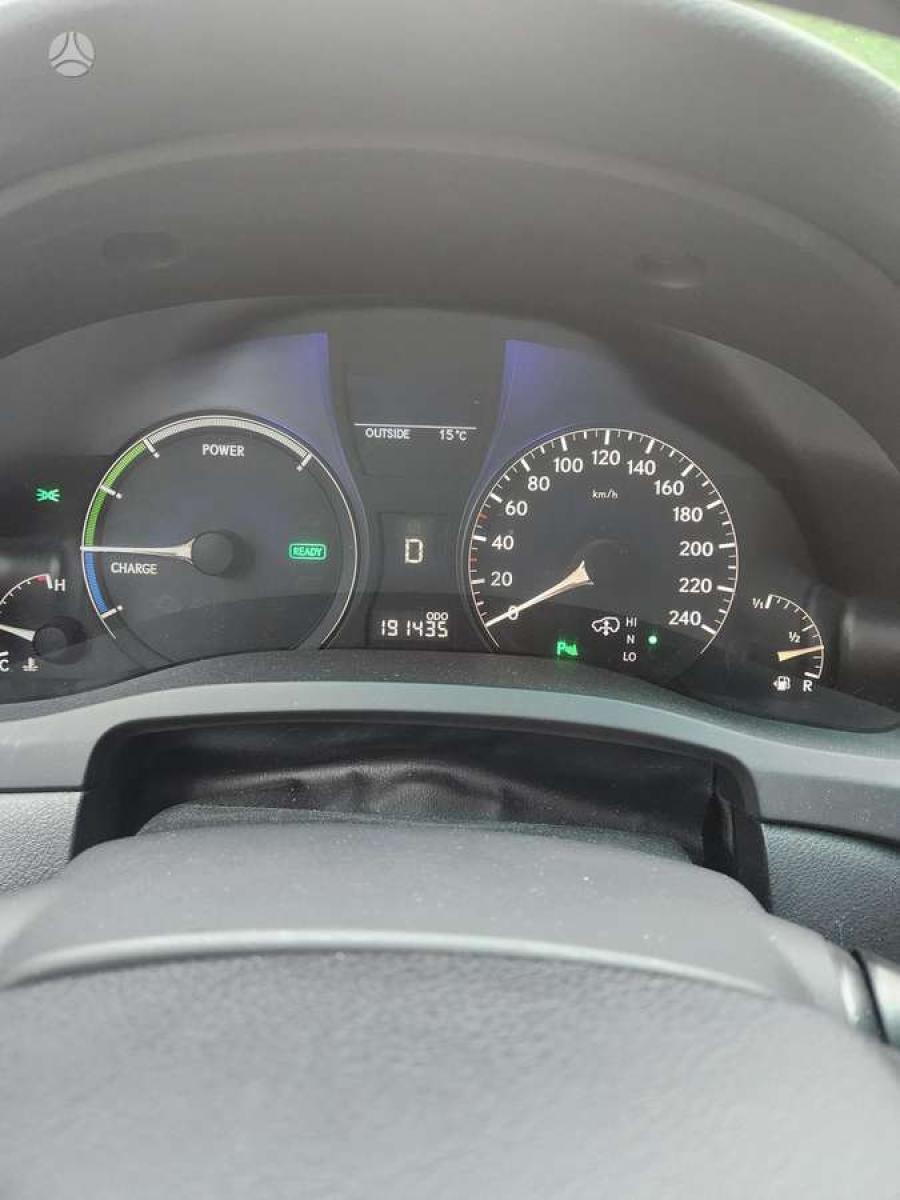 Grey Lexus RX 450h 2010 in Vilnius, with an engine capacity of 3.46 L and mileage of 191 thousand km for 10500 €, photo 22 on AUTOMOTO.COM.LV