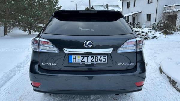Grey Lexus RX 450h 2011 in Vilnius, with an engine capacity of 3.46 L and mileage of 237 thousand km for 12700 €, photo 6 on AUTOMOTO.COM.LV