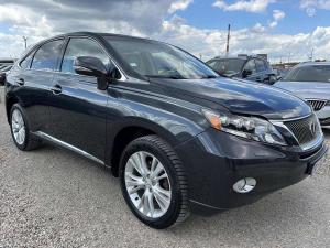 Grey Lexus RX 450h 2011 in Vilnius, with an engine capacity of 3.46 L and mileage of 217 thousand km for 13900 €, photo  on AUTOMOTO.COM.LV