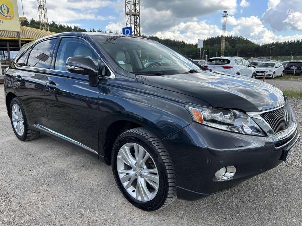 Grey Lexus RX 450h 2011 in Vilnius, with an engine capacity of 3.46 L and mileage of 217 thousand km for 13900 €, photo 7 on AUTOMOTO.COM.LV