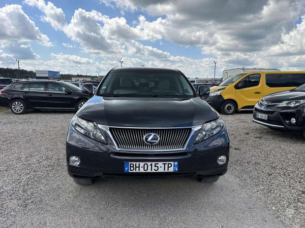 Grey Lexus RX 450h 2011 in Vilnius, with an engine capacity of 3.46 L and mileage of 217 thousand km for 13900 €, photo 9 on AUTOMOTO.COM.LV
