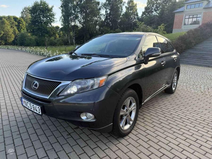 Grey Lexus RX 450h 2011 in Vilnius, with an engine capacity of 0.00 L and mileage of 240 thousand km for 10000 €, photo 1 on AUTOMOTO.COM.LV
