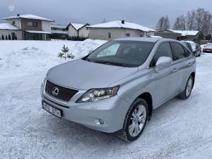 Pelēks Lexus RX 450h 2012 Viļņa, ar dzinēja tilpumu 3.50 L un nobraukumu 376 tūkst. km par 9650 €, foto  vietnē AUTOMOTO.COM.LV