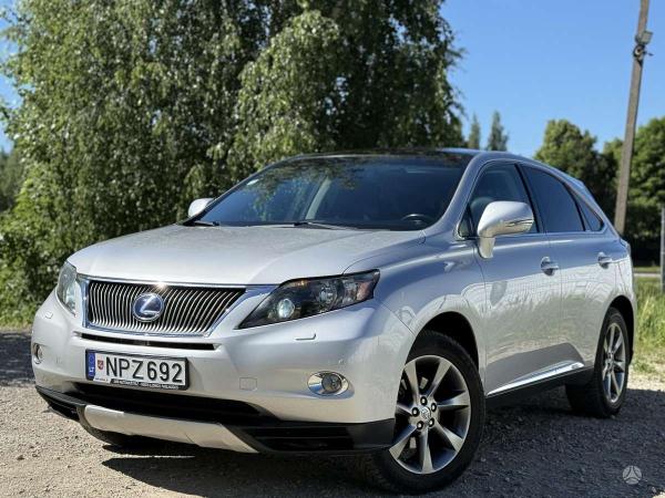 Pelēks Lexus RX 450h 2012 Šauļi, ar dzinēja tilpumu 3.50 L un nobraukumu 283 tūkst. km par 13450 €, foto 2 vietnē AUTOMOTO.COM.LV
