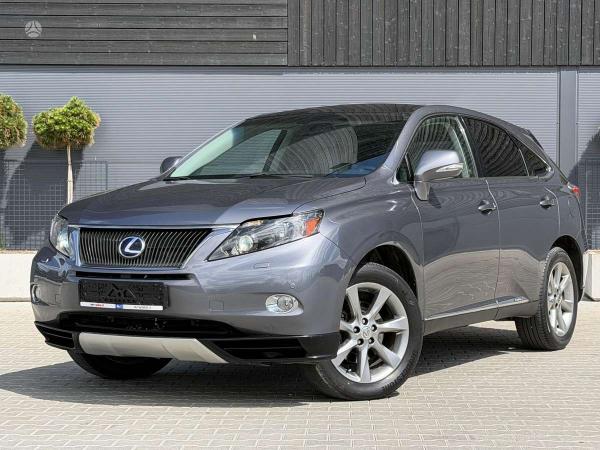 Grey Lexus RX 450h 2012 in Siauliai, with an engine capacity of 3.46 L and mileage of 229 thousand km for 12750 €, photo 3 on AUTOMOTO.COM.LV