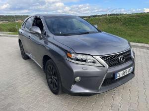 Pelēks Lexus RX 450h 2012 Viļņa, ar dzinēja tilpumu 3.50 L un nobraukumu 250 tūkst. km par 13999 €, foto  vietnē AUTOMOTO.COM.LV