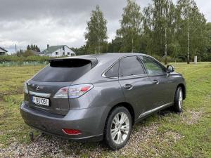 Grey Lexus RX 450h 2012 in Kaunas, with an engine capacity of 3.46 L and mileage of 353 thousand km for 10999 €, photo  on AUTOMOTO.COM.LV