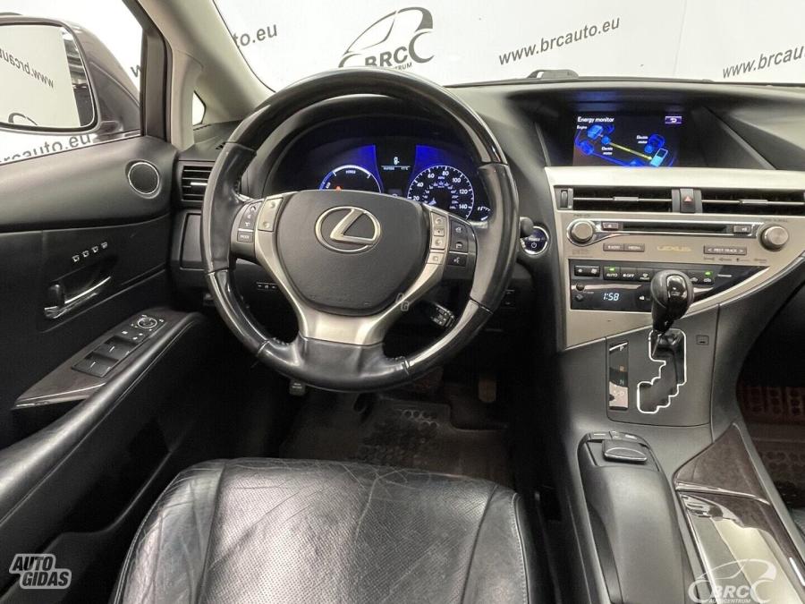 Pelēks Lexus RX 450h 2013 Avižieniai, ar dzinēja tilpumu 3.50 L un nobraukumu 315 tūkst. km par 12900 €, foto 14 vietnē AUTOMOTO.COM.LV