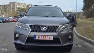 Grey Lexus RX 450h 2013 in Vilnius, with an engine capacity of 3.50 L and mileage of 106 thousand km for 18490 €, photo 5 on AUTOMOTO.COM.LV