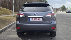 Grey Lexus RX 450h 2013 in Vilnius, with an engine capacity of 3.50 L and mileage of 106 thousand km for 18490 €, photo 6 on AUTOMOTO.COM.LV