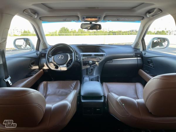 Pelēks Lexus RX 450h 2013 Viļņa, ar dzinēja tilpumu 3.50 L un nobraukumu 330 tūkst. km par 14800 €, foto 9 vietnē AUTOMOTO.COM.LV