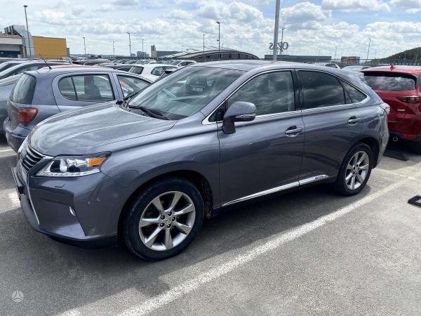Pelēks Lexus RX 450h 2013 Viļņa, ar dzinēja tilpumu 3.46 L un nobraukumu 188 tūkst. km par 16700 €, foto 3 vietnē AUTOMOTO.COM.LV