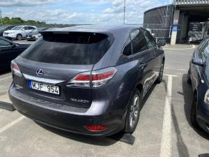 Grey Lexus RX 450h 2013 in Vilnius, with an engine capacity of 3.46 L and mileage of 188 thousand km for 16700 €, photo 3 on AUTOMOTO.COM.LV
