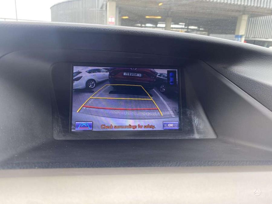 Grey Lexus RX 450h 2013 in Vilnius, with an engine capacity of 3.46 L and mileage of 188 thousand km for 16700 €, photo 14 on AUTOMOTO.COM.LV