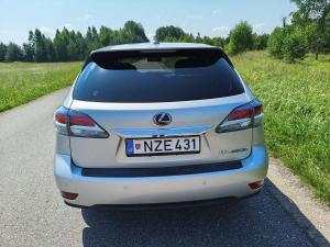 Grey Lexus RX 450h 2013 in Vilnius, with an engine capacity of 3.46 L and mileage of 239 thousand km for 14800 €, photo 6 on AUTOMOTO.COM.LV