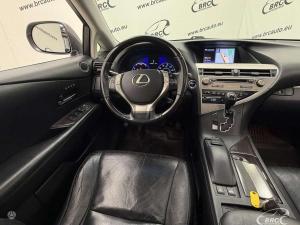 Grey Lexus RX 450h 2013 in Vilnius, with an engine capacity of 3.46 L and mileage of 315 thousand km for 11000 €, photo 16 on AUTOMOTO.COM.LV