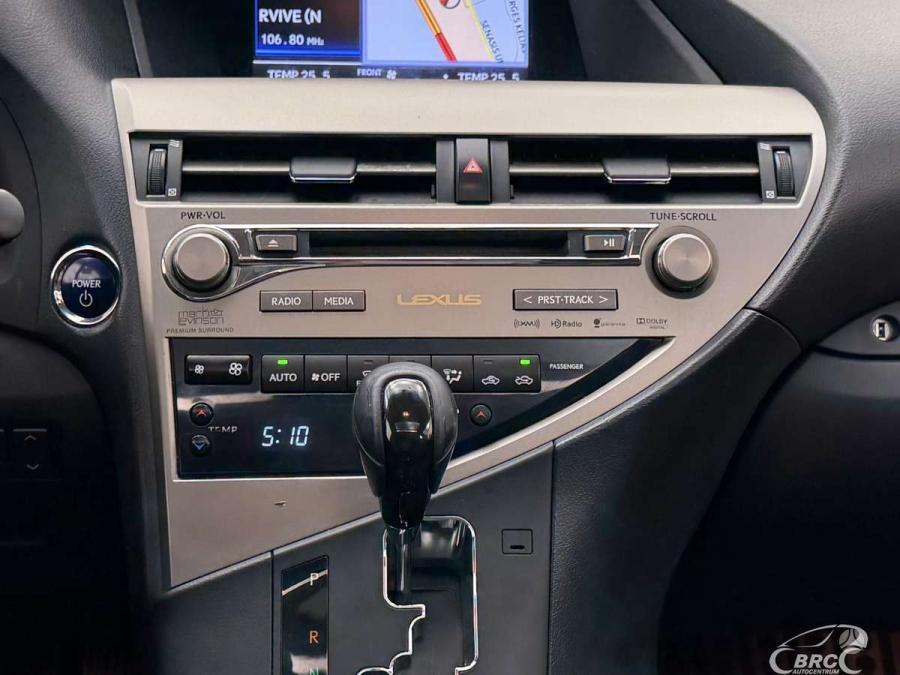 Grey Lexus RX 450h 2013 in Vilnius, with an engine capacity of 3.46 L and mileage of 315 thousand km for 11000 €, photo 19 on AUTOMOTO.COM.LV