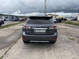 Grey Lexus RX 450h 2013 in Vilnius, with an engine capacity of 3.46 L and mileage of 201 thousand km for 14900 €, photo 6 on AUTOMOTO.COM.LV