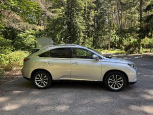 Grey Lexus RX 450h 2013 in Vilnius, with an engine capacity of 3.46 L and mileage of 144 thousand km for 15500 €, photo 6 on AUTOMOTO.COM.LV