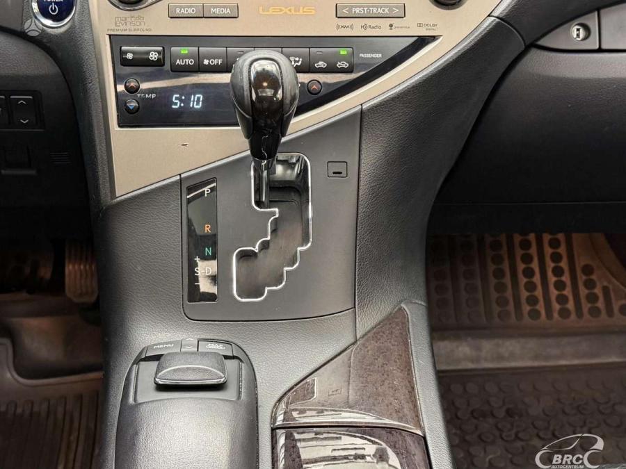 Grey Lexus RX 450h 2013 in Vilnius, with an engine capacity of 3.46 L and mileage of 315 thousand km for 10500 €, photo 20 on AUTOMOTO.COM.LV