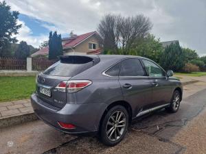 Grey Lexus RX 450h 2013 in Vilnius, with an engine capacity of 3.46 L and mileage of 241 thousand km for 11300 €, photo 7 on AUTOMOTO.COM.LV