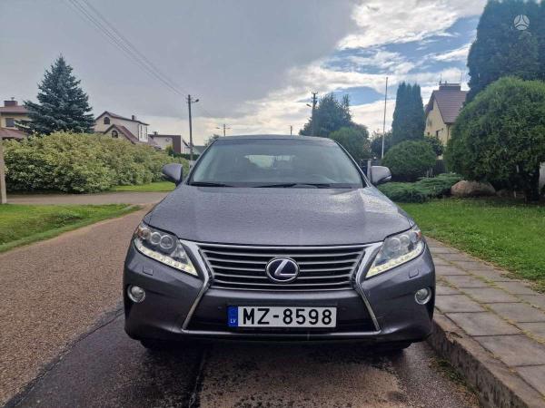 Grey Lexus RX 450h 2013 in Vilnius, with an engine capacity of 3.46 L and mileage of 241 thousand km for 11300 €, photo 7 on AUTOMOTO.COM.LV