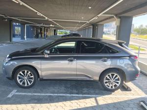 Grey Lexus RX 450h 2013 in Vilnius, with an engine capacity of 3.46 L and mileage of 185 thousand km for 17800 €, photo 7 on AUTOMOTO.COM.LV