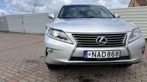 Grey Lexus RX 450h 2013 in Klaipeda, with an engine capacity of 3.46 L and mileage of 165 thousand km for 15600 €, photo  on AUTOMOTO.COM.LV