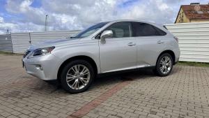 Pelēks Lexus RX 450h 2013 Klaipėda, ar dzinēja tilpumu 3.46 L un nobraukumu 165 tūkst. km par 15600 €, foto 5 vietnē AUTOMOTO.COM.LV