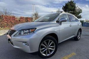 Grey Lexus RX 450h 2014 in Marijampole, with an engine capacity of 3.46 L and mileage of 300 thousand km for 13250 €, photo  on AUTOMOTO.COM.LV