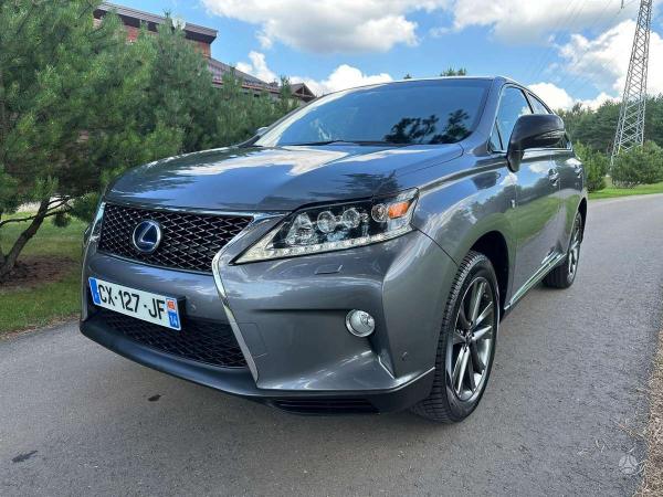 Серый Лексус RX 450h 2014 в Вильнюс, объемом двигателя 3.46 л и пробегом 229 тыс. км за 17950 €, фото 3 на AUTOMOTO.COM.LV