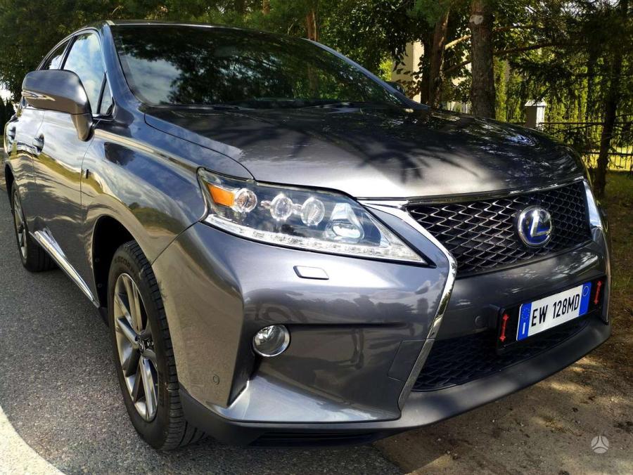Серый Лексус RX 450h 2014 в Вильнюс, объемом двигателя 3.46 л и пробегом 269 тыс. км за 17900 €, фото 12 на AUTOMOTO.COM.LV