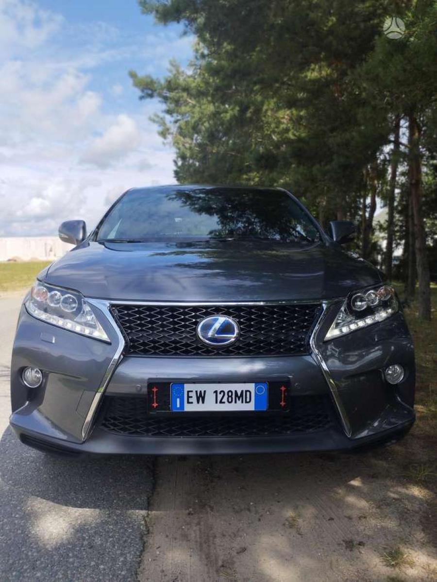 Серый Лексус RX 450h 2014 в Вильнюс, объемом двигателя 3.46 л и пробегом 269 тыс. км за 17900 €, фото 14 на AUTOMOTO.COM.LV