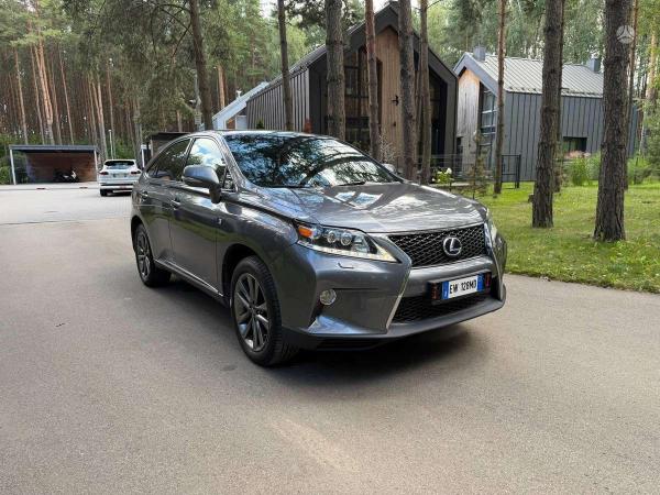 Grey Lexus RX 450h 2014 in Vilnius, with an engine capacity of 3.46 L and mileage of 270 thousand km for 17500 €, photo 3 on AUTOMOTO.COM.LV