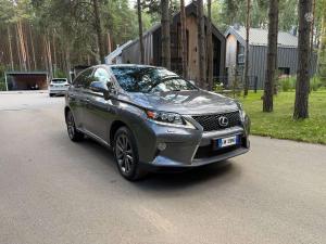 Grey Lexus RX 450h 2014 in Vilnius, with an engine capacity of 3.46 L and mileage of 270 thousand km for 17500 €, photo 3 on AUTOMOTO.COM.LV