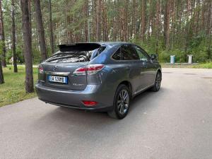 Grey Lexus RX 450h 2014 in Vilnius, with an engine capacity of 3.46 L and mileage of 270 thousand km for 17500 €, photo 7 on AUTOMOTO.COM.LV